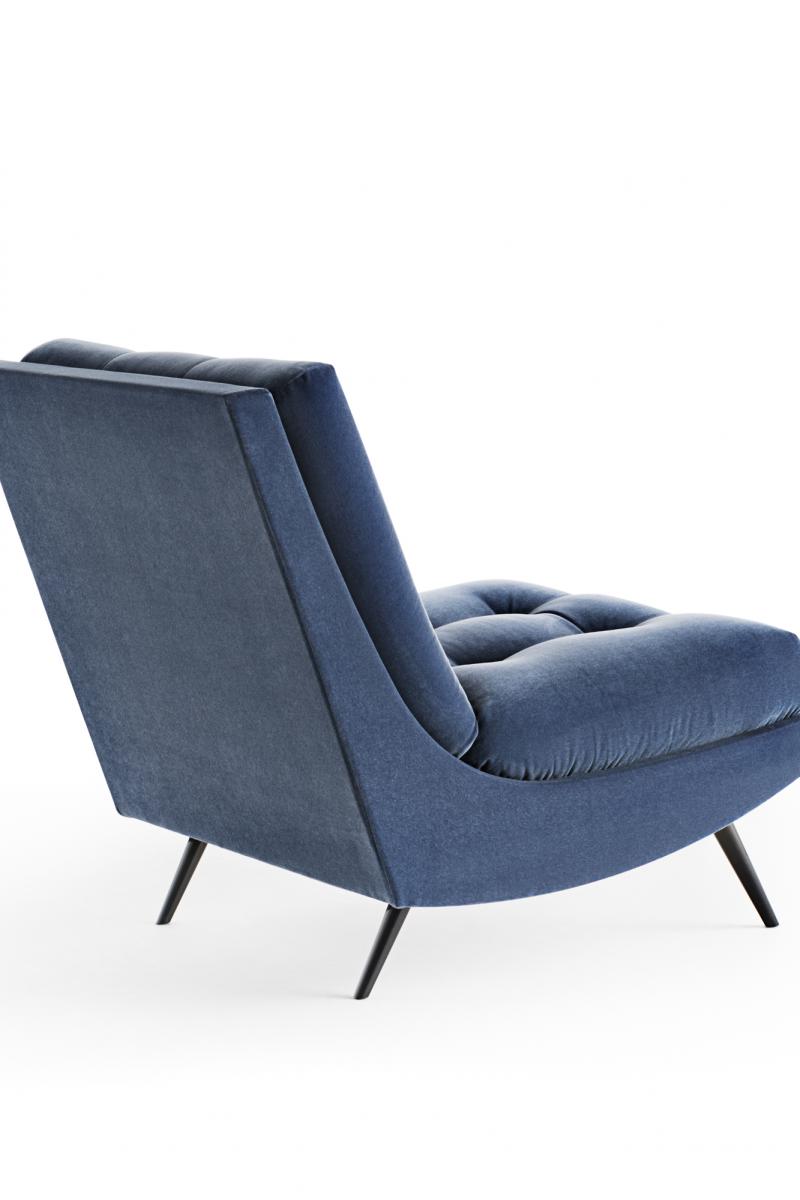 Triennale lounge chair. Rubelli Casa. Design Rubelli design team