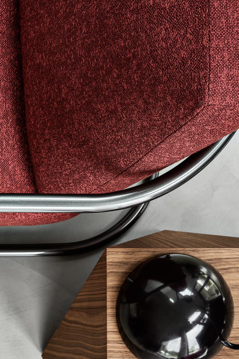 Stefania club chair. Rubelli Casa. Design Marco Piva