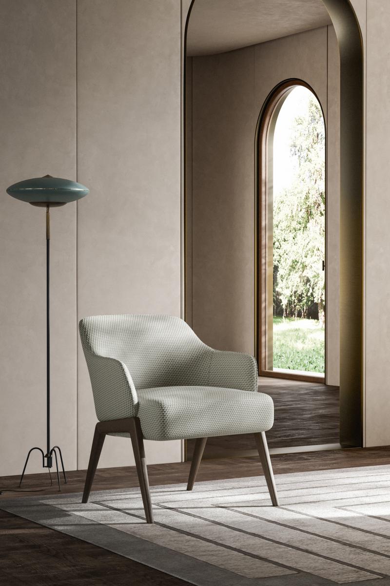 Gio arm chair. Armchair. Rubelli Casa. Design Matteo Nunziati