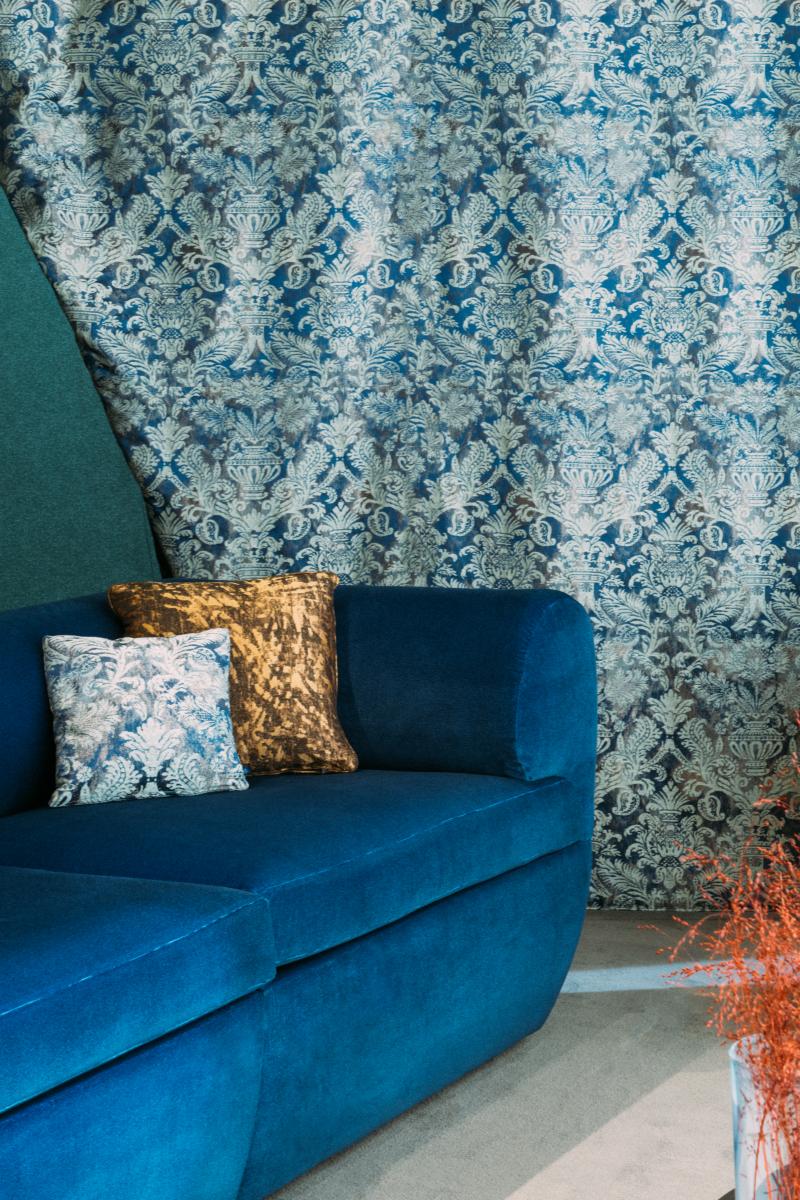 Walt open section. Modular sofa. Rubelli Casa. Design Matteo Nunziati