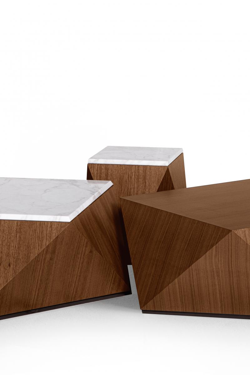 Piano coffee table small. Rubelli Casa. Design Nava & Arosio