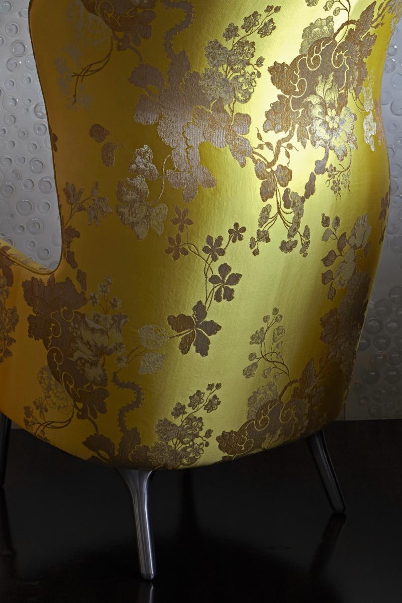 Lady hamilton. Floral silk lampas. Rubelli