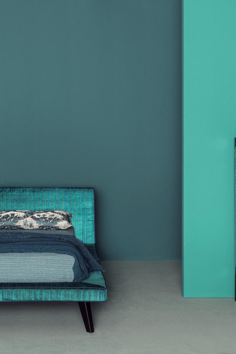 Ombra. Plain velvet in pure cotton. Rubelli