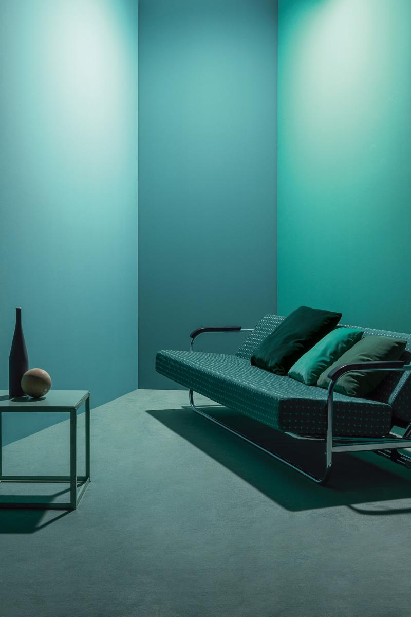 Ombra. Plain velvet in pure cotton. Rubelli